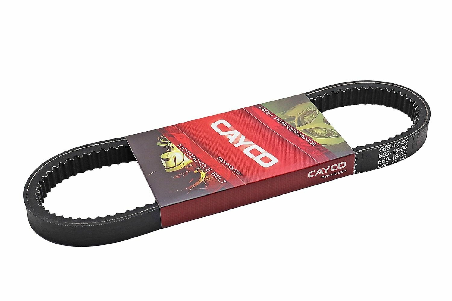 Ремень вариатора 669-18-1(30) короткий 10" двигатель FT50QT-4A (мелкий зуб)