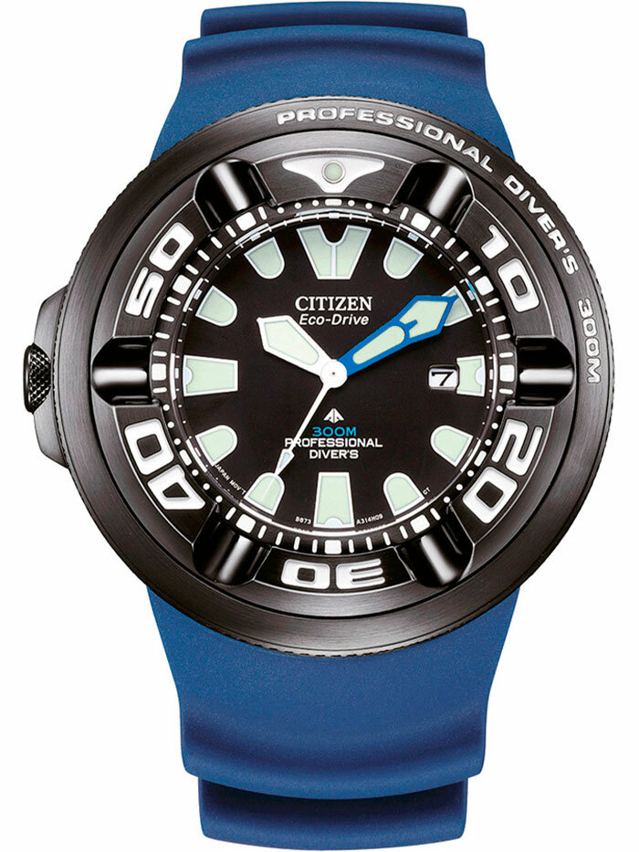 Наручные часы CITIZEN Promaster, синий, черный — фото 1