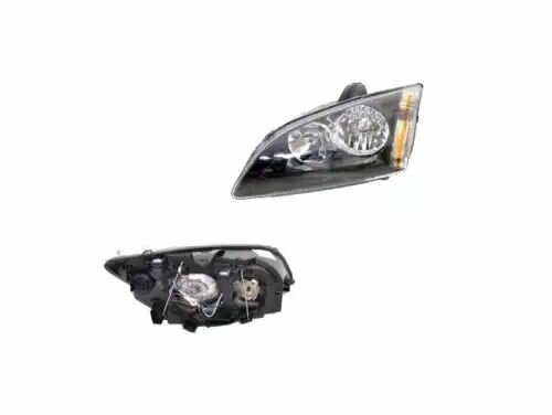 Фара левая черная/ W5W/PY21W/H7/H1 Ford Focus II 1.4-2.5 04-06