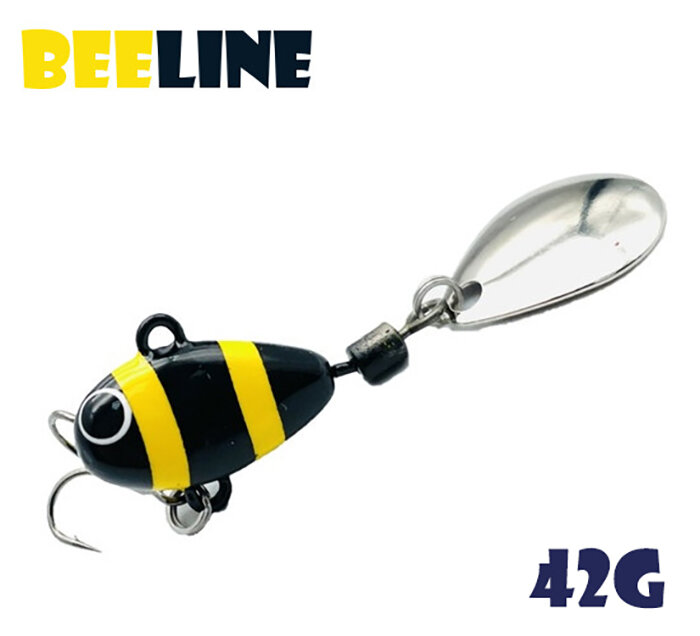 Блесна Тейл-Спиннер для рыбалки Uf-Studio Hurricane 42g #Beeline