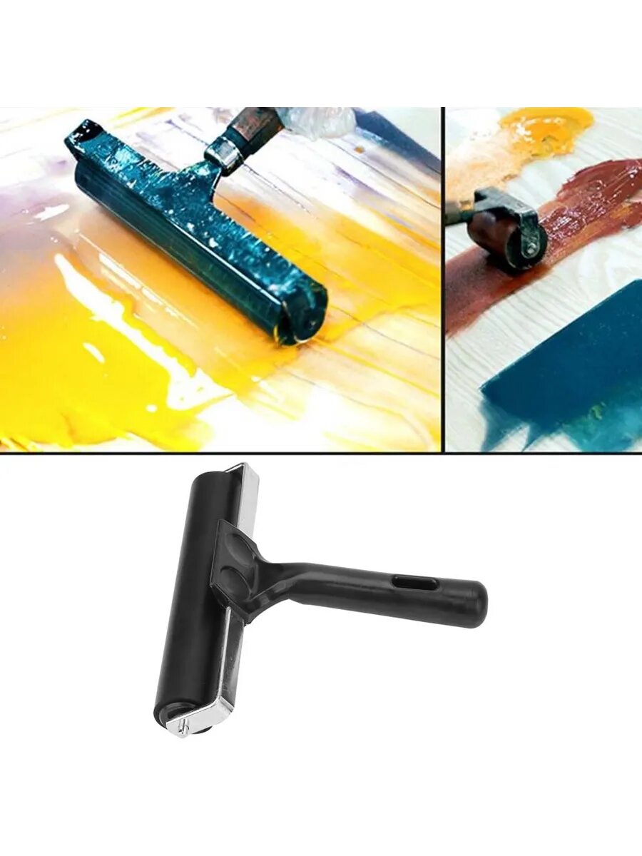 Резиновый валик кисть для масляной живописи чернильный валик