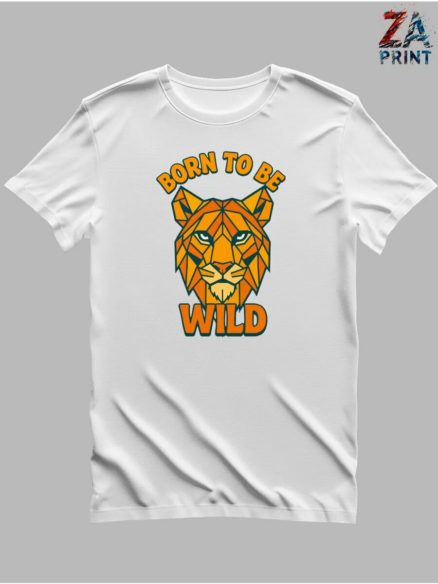 Футболка лев рожден