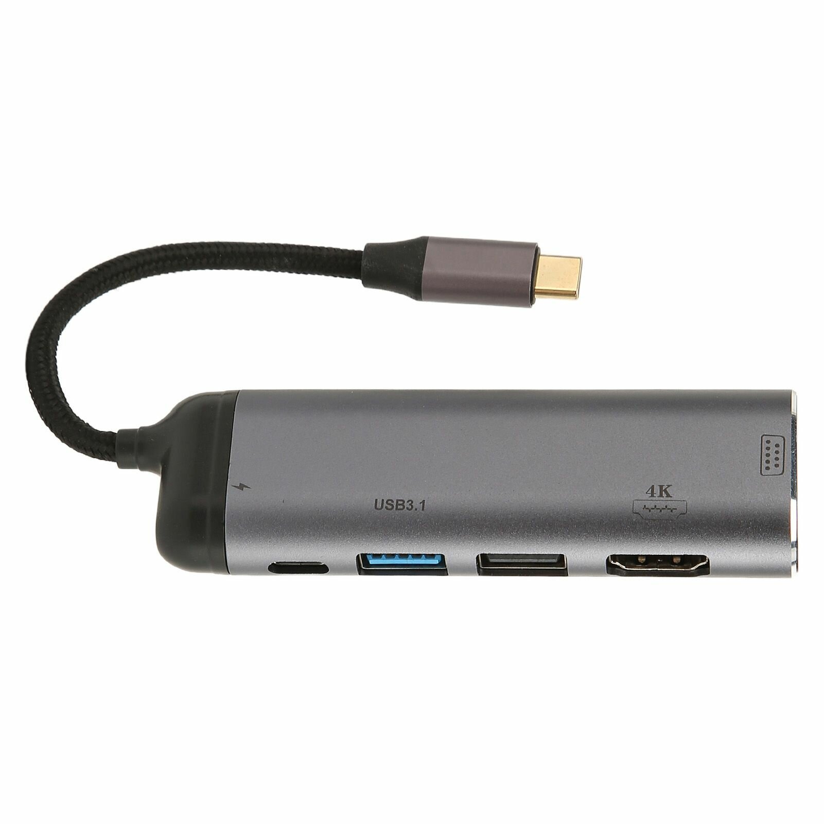 Док-станция Type-C PD100W USB3.1 2.0 4K хаб для ноутбуков