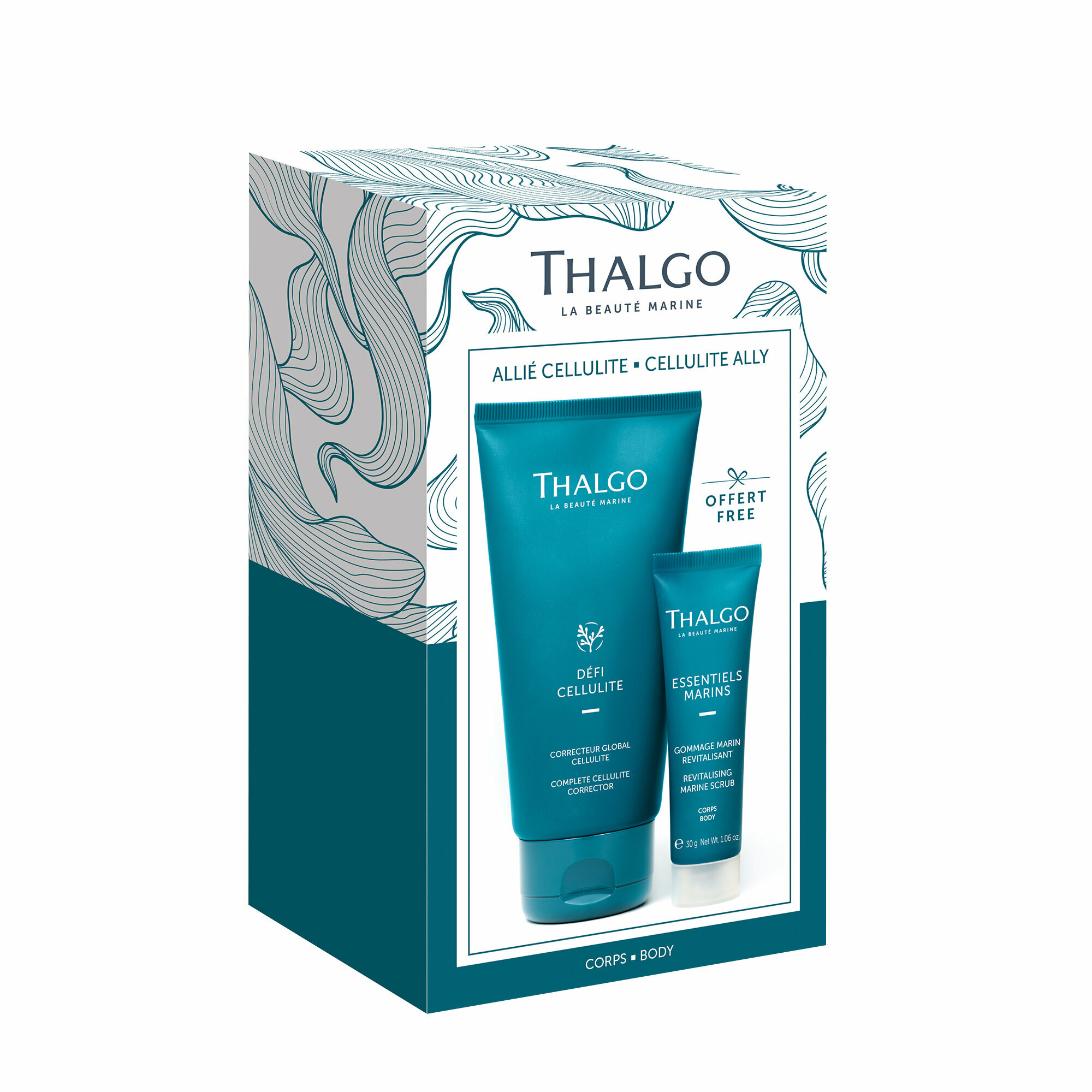 Лимитированный подарочный набор Thalgo "Для борьбы с целлюлитом" 230 мл