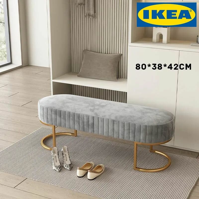 Давление серы Банкетка, Капвелюр, 80х42х42 см