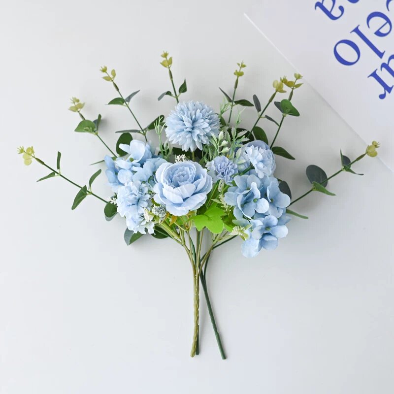 Искусственные цветы подсолнуха, декоративные цветочные композиции, цветочные украшения для журнального столика в