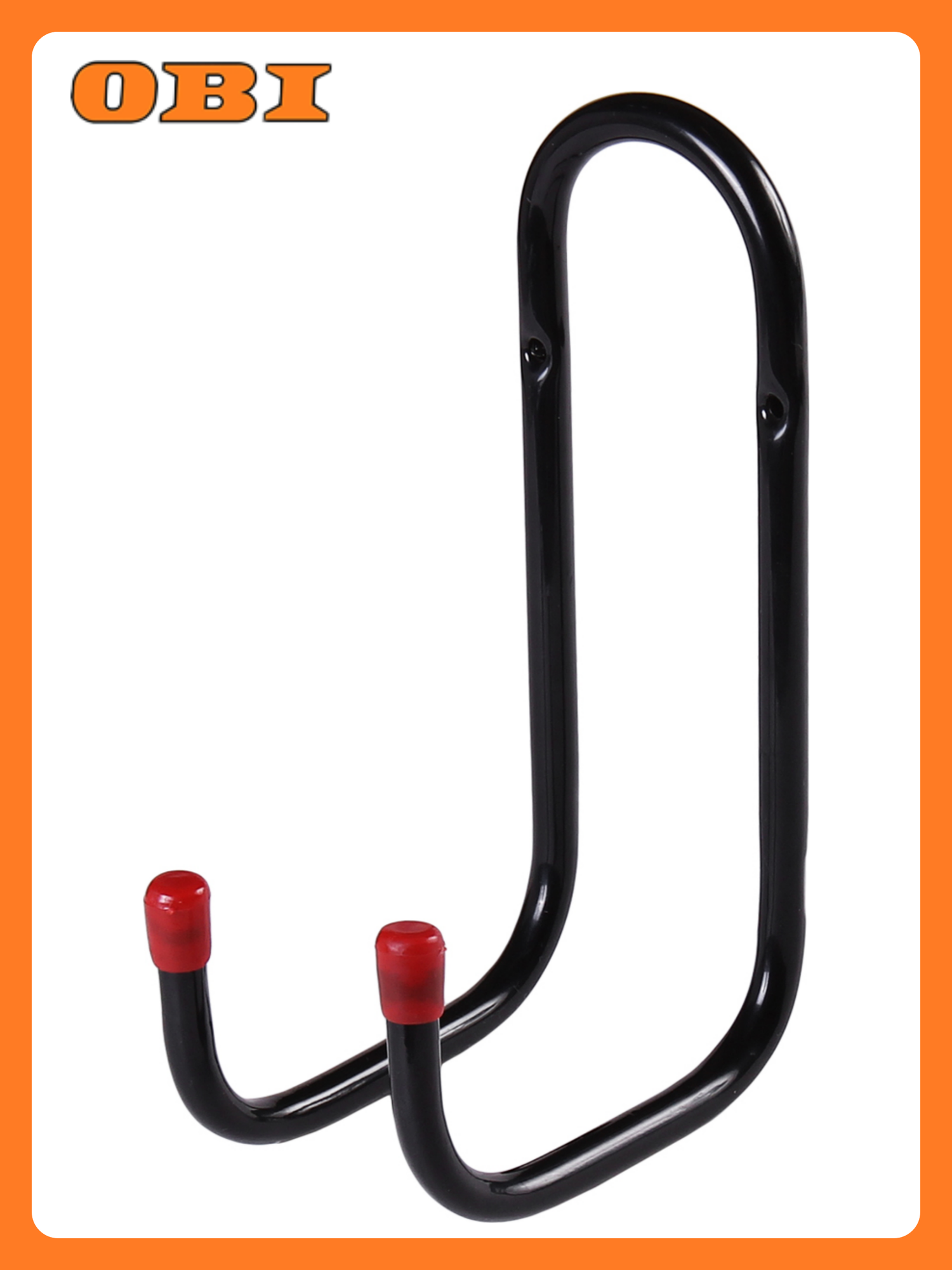 Крючок Larvij двойной черный L12 см