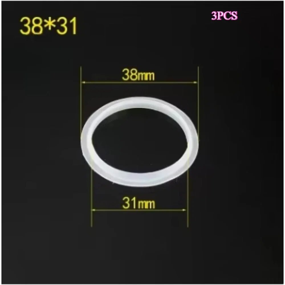 Силиконовые кольца для слива раковины 3шт 38x31mm