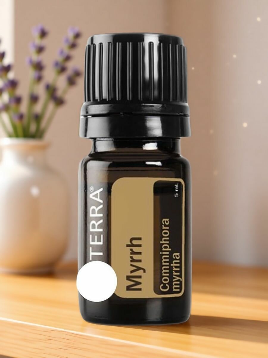 Натуральное Эфирное масло Мирра, Myrrh, производство США, 5 мл