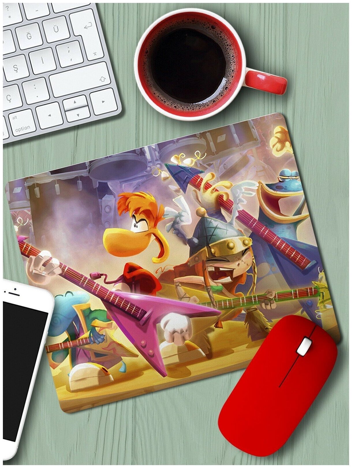Коврик для мыши rayman - 3 — фото 1