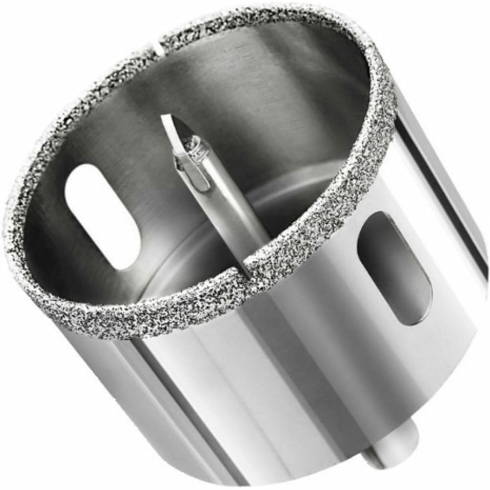 Коронка алмазная с центрирующим сверлом по керамограниту и керамике 110 мм RENNBOHR 676201