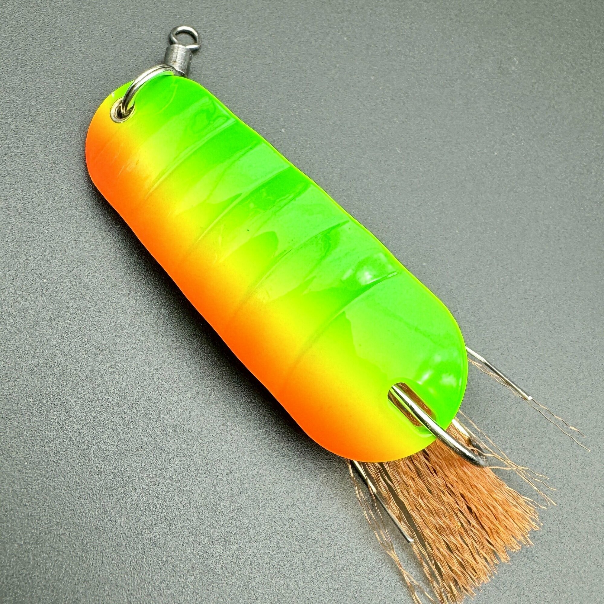 Блесна колеблющаяся незацепляйка Abu Garcia Atom 20 гр для летней рыбалки на окуня, щуку, судак жерех, лосось