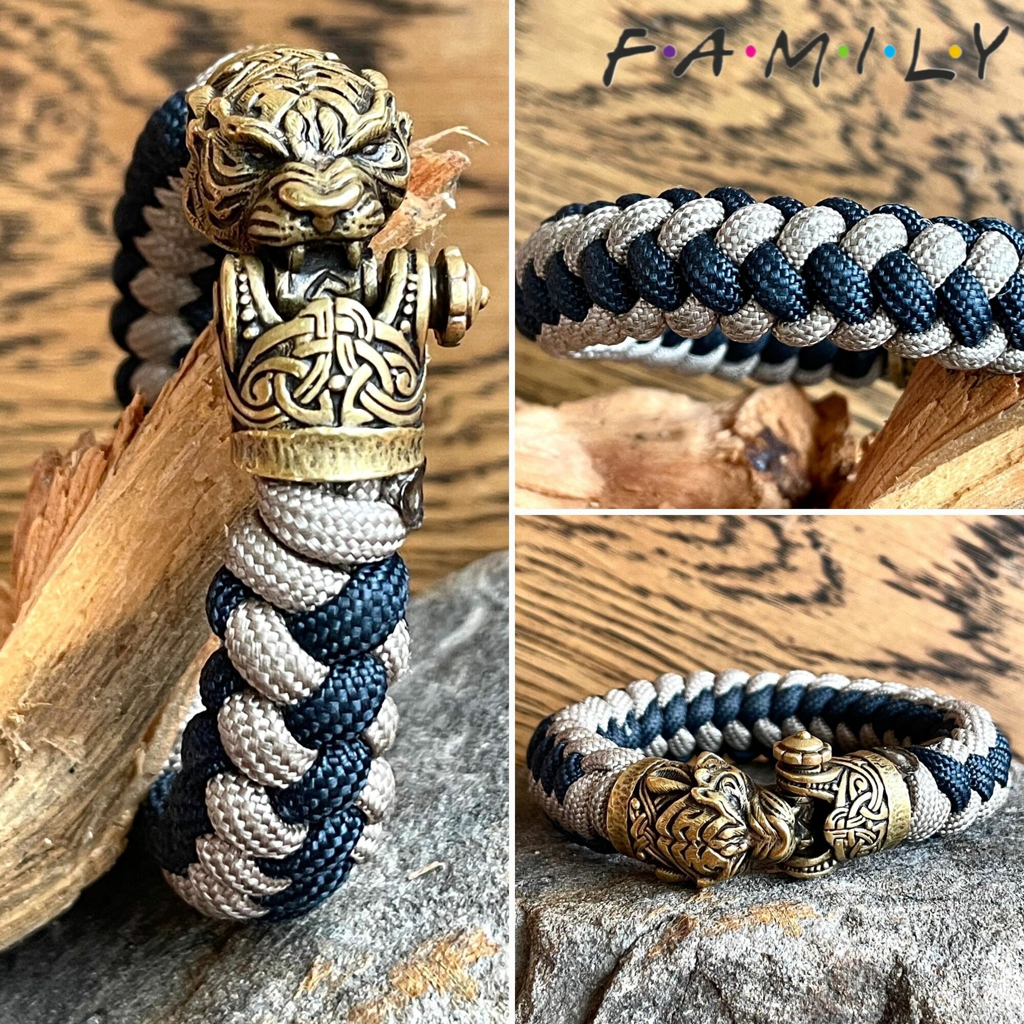 Плетеный браслет