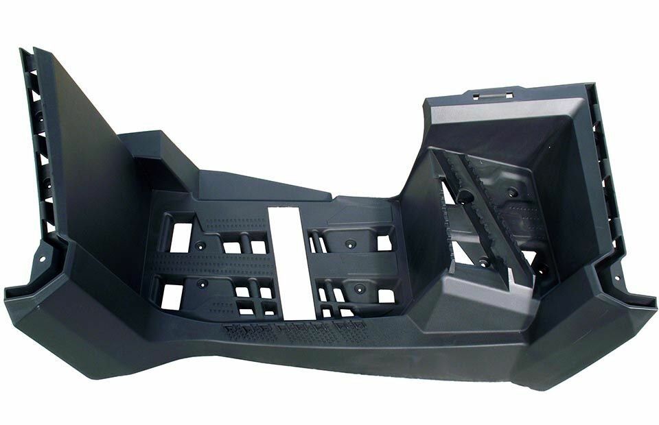 Опора для ног левая черная, пластик, квадроцикл STELS Гепард, LU069263 (item:260)