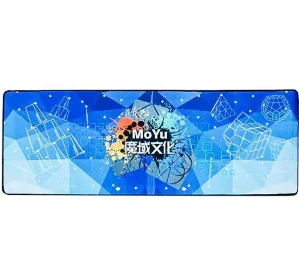 Мат для спидкубинга CCCSTORE MoYu Competition Mat Большой Синий / Коврик для мышки