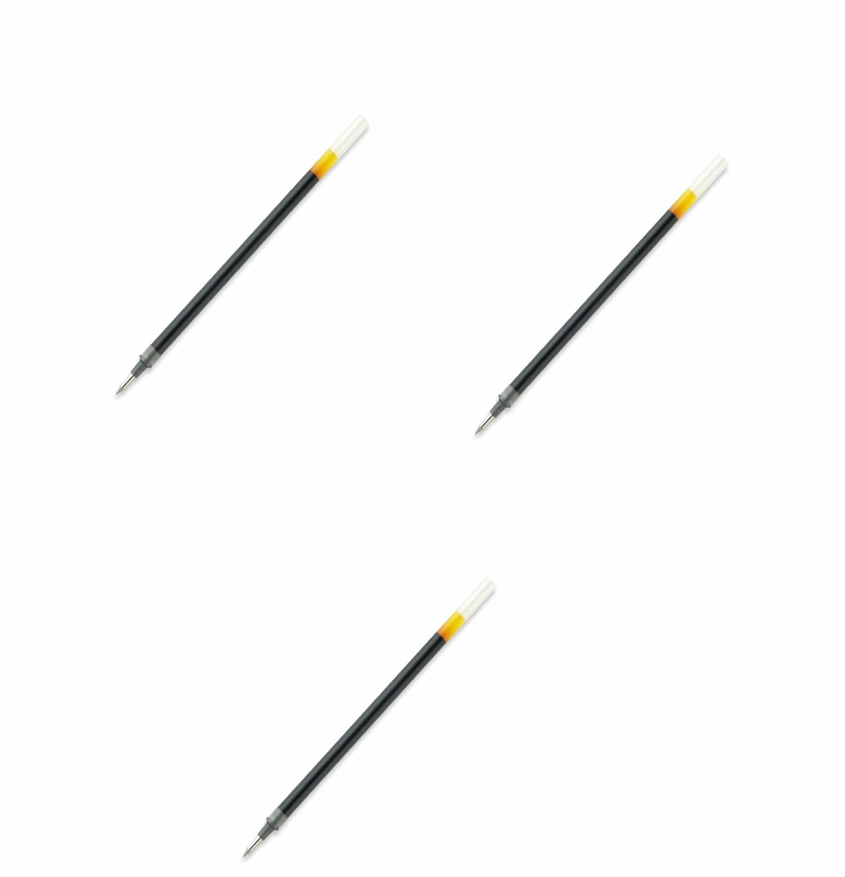 Pilot Стержень гелевый, BLS-G3-38 для G-3, 129 мм, черный, 0,2 мм , 3 уп