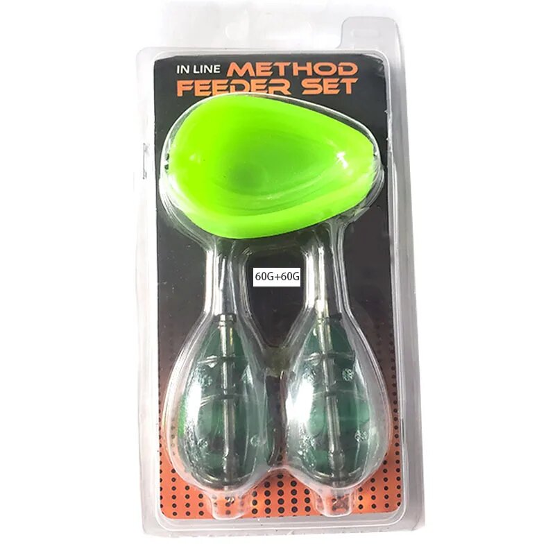 TAKEDO Фидеры для ловли карпа 20G 30G 40G 50G 60G 2 шт. 60g