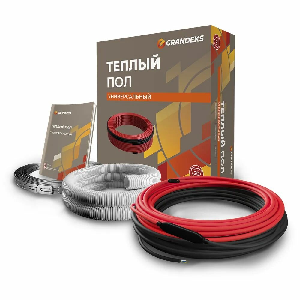 Кабель Universal Grandeks 15,0 м/200 Вт, к/т 1,1-1,7 м2