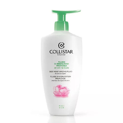 COLLISTAR Жидкий крем для тела для глубокого увлажнения кожи Пион Deep Moisturizing Fluid, 400 мл