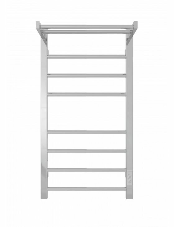 Полотенцесушитель двин Fs plaza neo 80/50 Электрический, диммер - блок управления на корпусе квадрат Цвет - Хром полированный, с кабелем