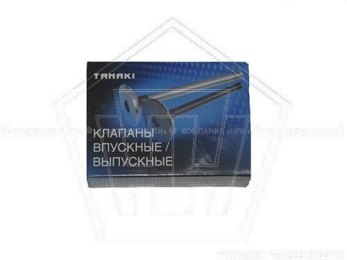 Клапан впускной для а/м газ дв.402, 511; умз 417,420,421 (к-т 4шт.) tanaki (tkg-1007010-60)