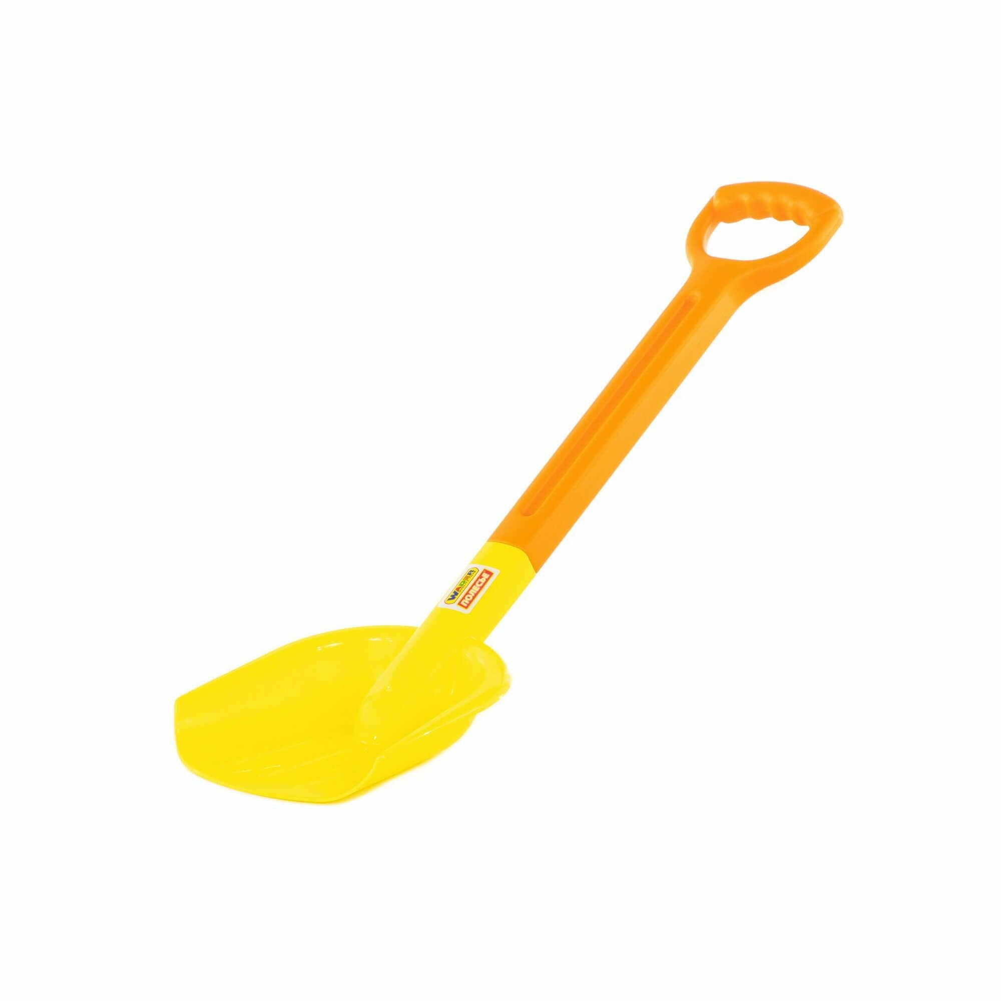 Лопата для песочницы "Полесье" №3, желтый, пищевой пластик, от 3 лет