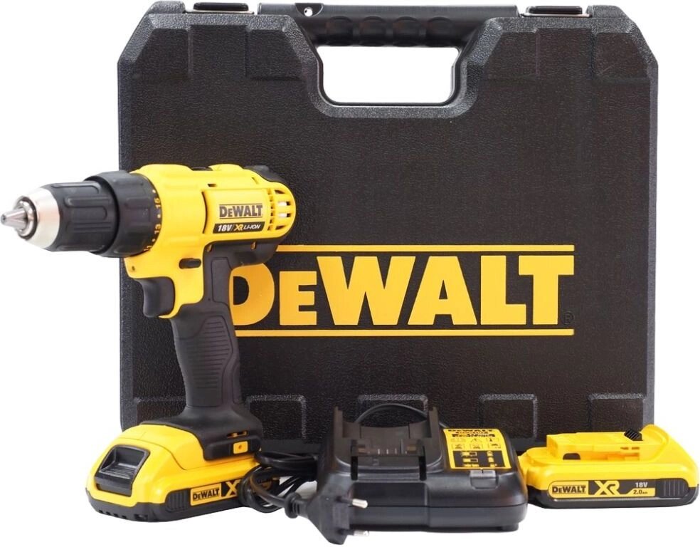 Дрель-шуруповерт DCD771D2-QW deWalt аккум. быстрозажимной