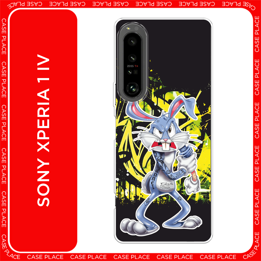 Чехол на Sony Xperia 1 IV / Сони Иксперия 1 IV с принтом Матёрый Багз Банни