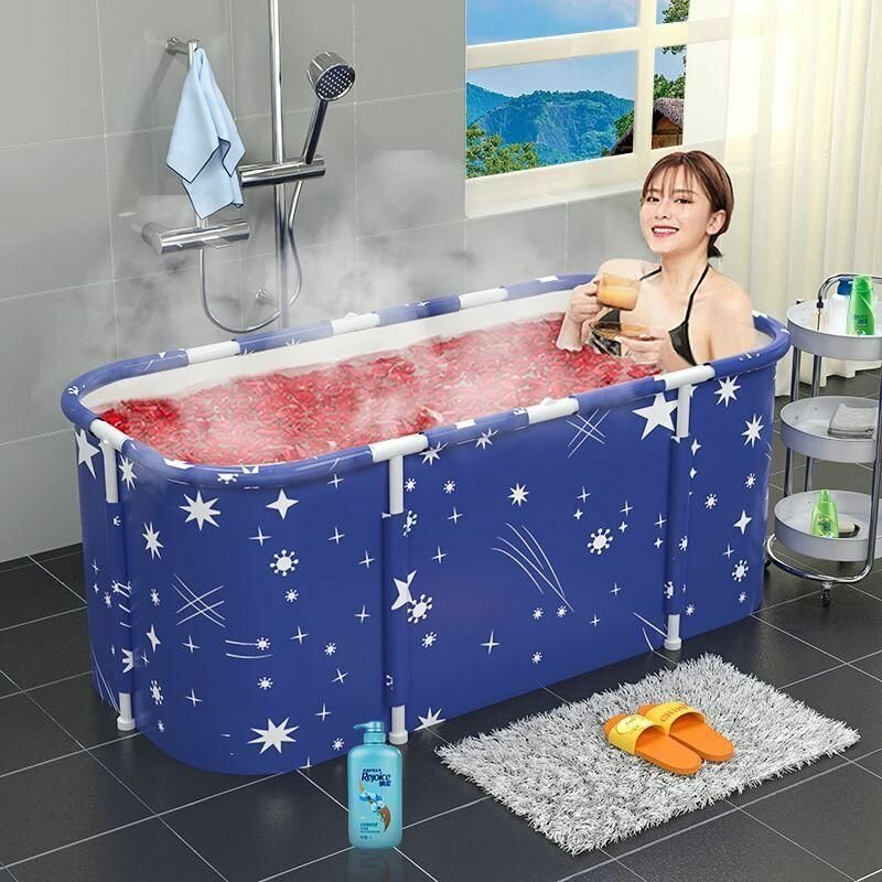 Складная ванна, ванна для взрослых и детей, утолщенная, подарок для семьи