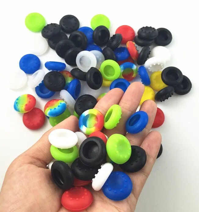 Силиконовые колпачки для джойстика PS4, Xbox One, Xbox 360, 100 шт. 100pcs 10pin