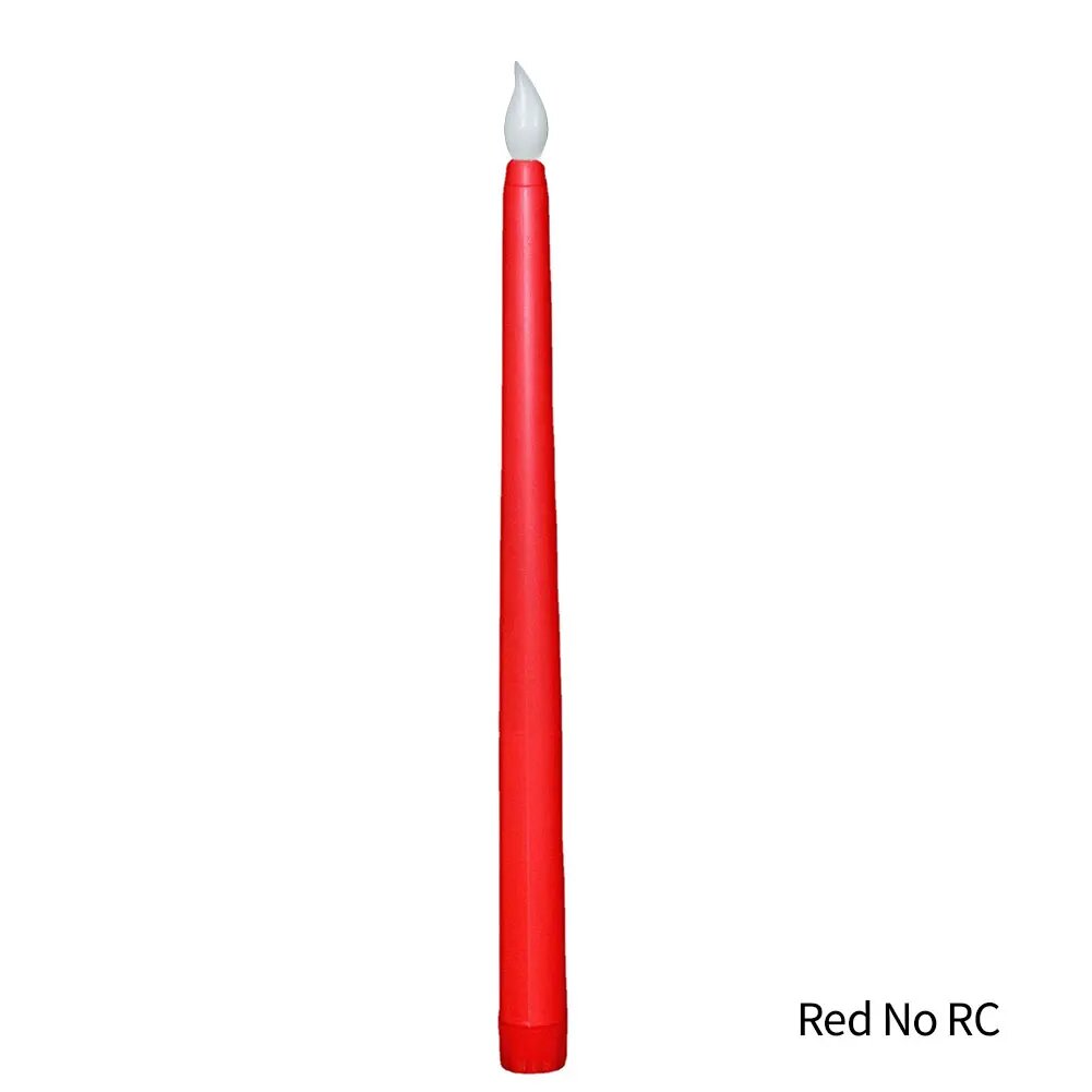 Длинная светодиодная свеча Красный, Red No RC