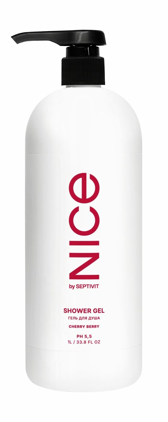 NICE by SEPTIVIT Гель для душа NICE by SEPTIVIT Cherry Berry, 1 л