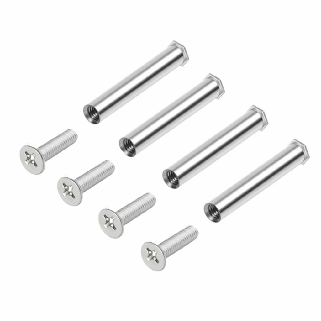 Комплект из 4 металлических винтов для крепления вентиляторов 25мм