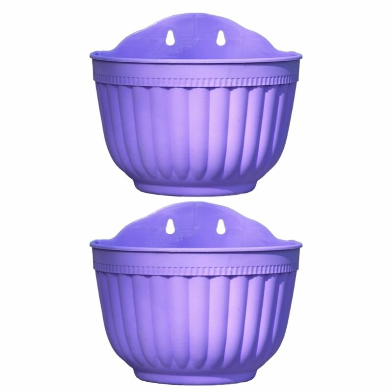 Настенный цветочный горшок, пластиковый контейнер для садового балкона