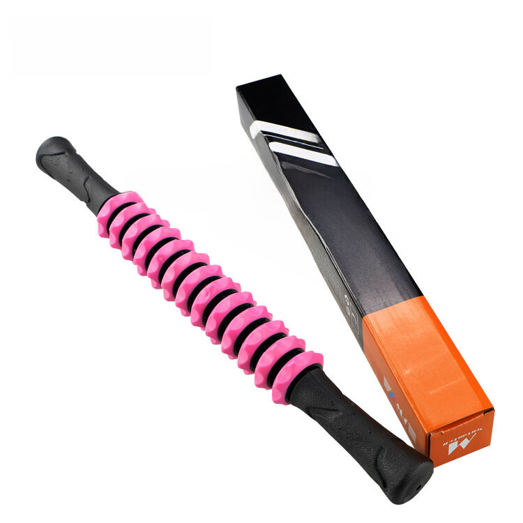 Массажный Ролик: Упругий Материал Для Глубокого Тканевого Массажа Тренировочный Ролик - Портативный Для Фитнеса И Йоги Прочный Массажер For Снятия Боли В Мышцах После Тренировки