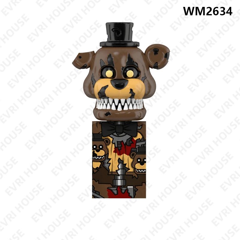 Конструктор WM2634 Фигурка Freddy Fazbear
