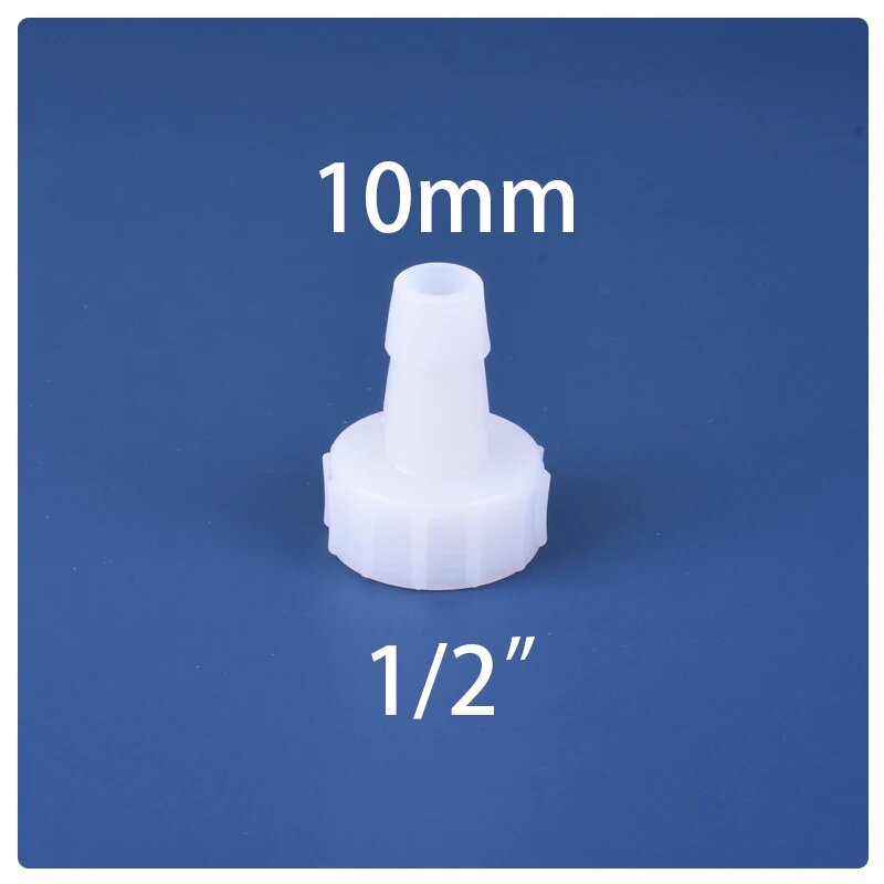 Пластиковый переходной фитинг Pagoda Barb 1/4 3/8 1/2 3/4 BSP 10 PCS, 4