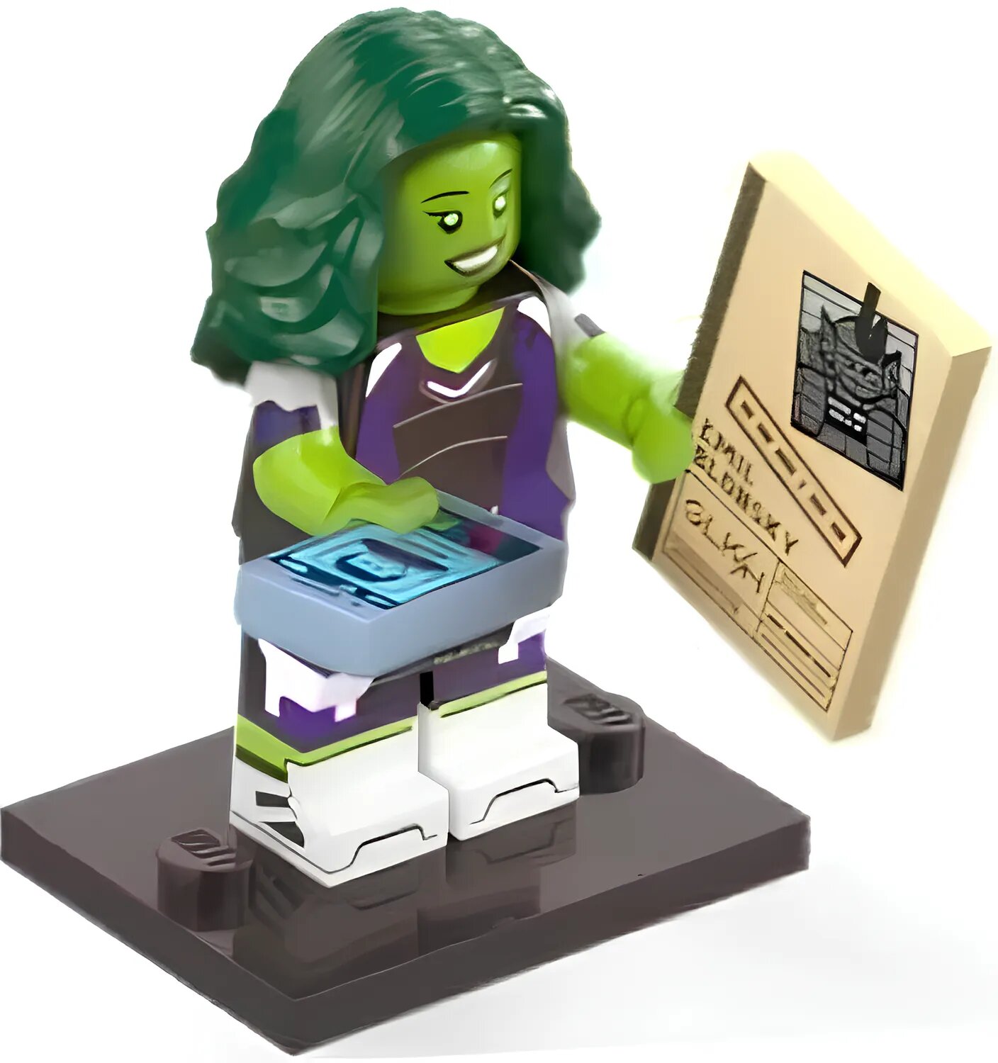 Минифигурка LEGO Minifigures 71039 She-Hulk, Marvel Studios, Series 2 colmar2-5 U
