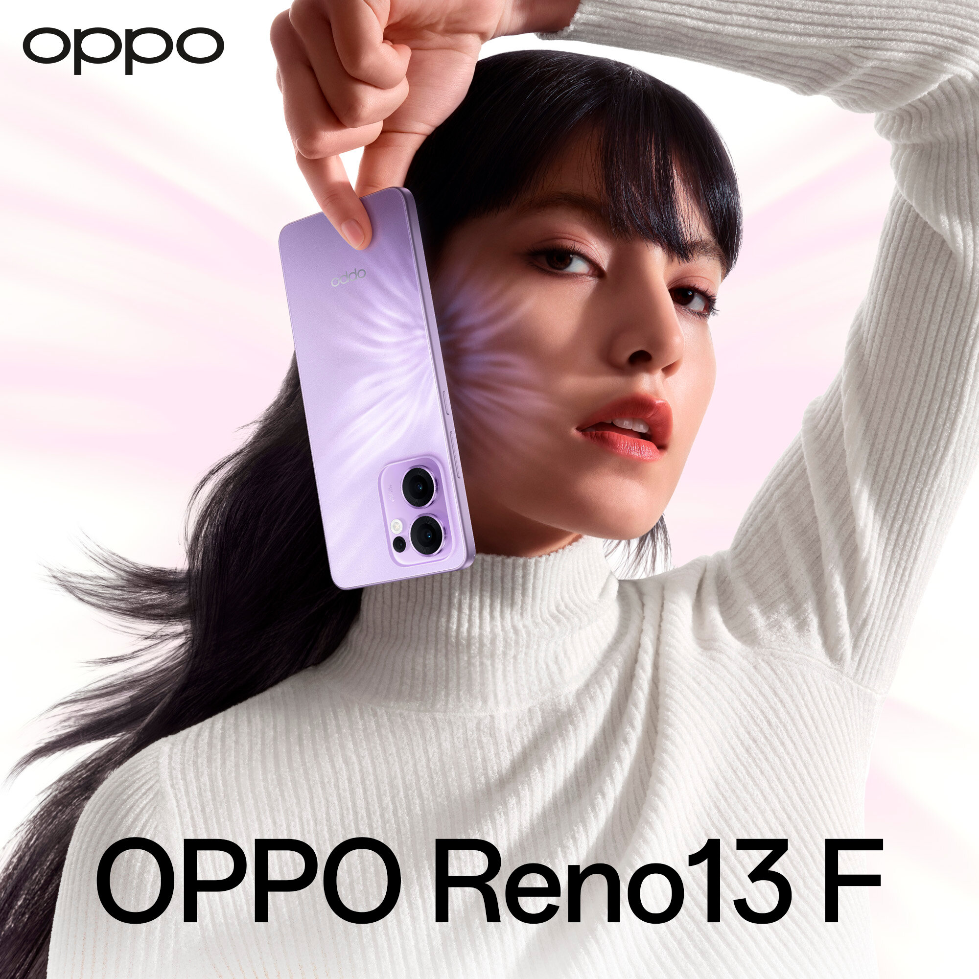 Смартфон OPPO Reno13 F 8/512 Гб, цвет фиолетовый, IP69 пылевлагозащита ...