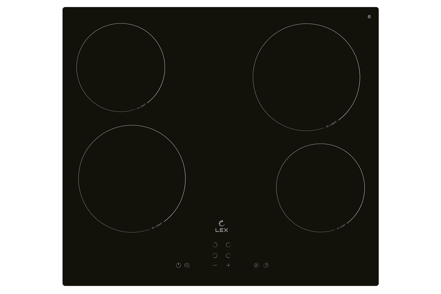 Электрическая варочная панель Lex EVH 640A BL