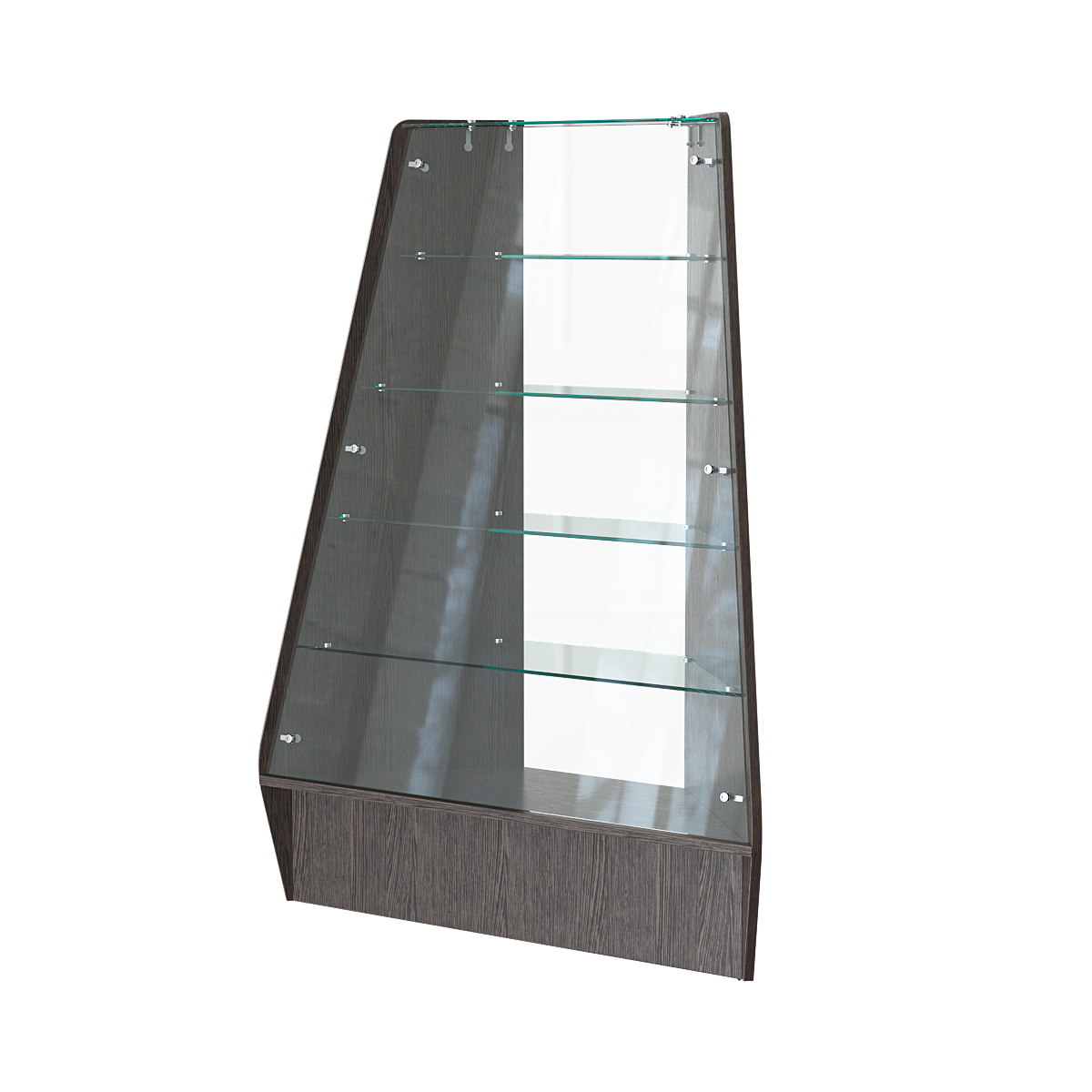 Прилавок "тандем" №8 угловой, Дуб Венге. Производитель товара - компания Westcom.