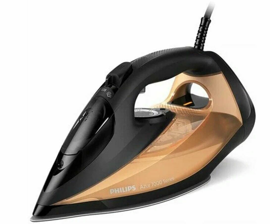Утюг Philips DST7040 "Azur 7000", подошва SteamGlide Plus, 2800Вт