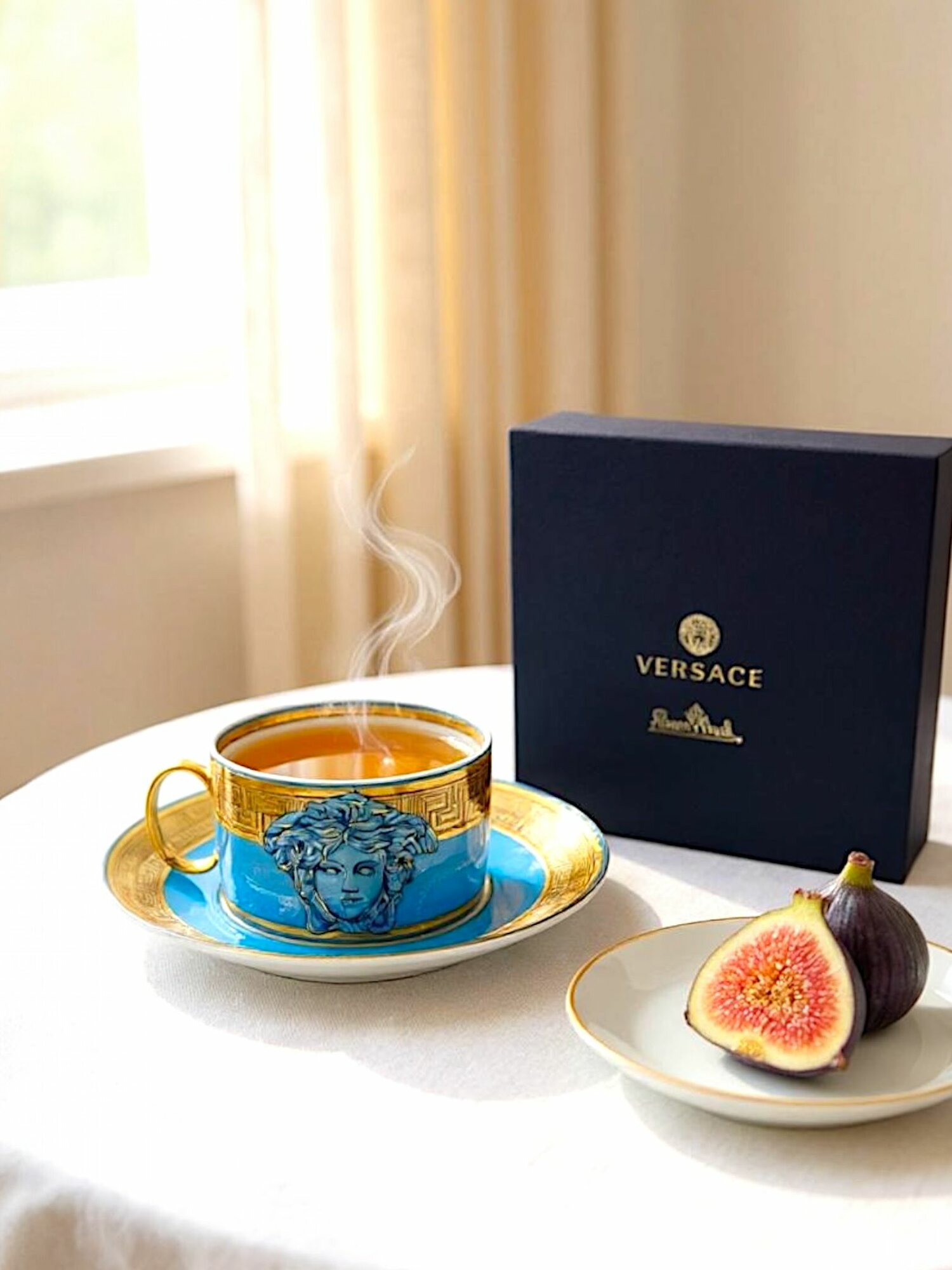 Чайная пара VERSACE Medusa Amplified 200 мл.