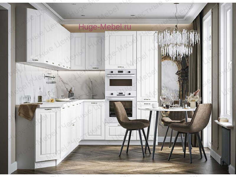 Угловая кухня 270х200 "Мария" Huge Mebel . Ширина 2700. Кухонные гарнитуры