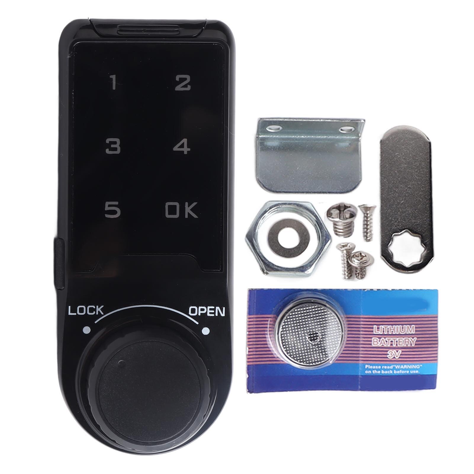 Цифровой кодовый замок с электронной сенсорной клавиатурой и защелкой, кодовый замок для офисного шкафа.