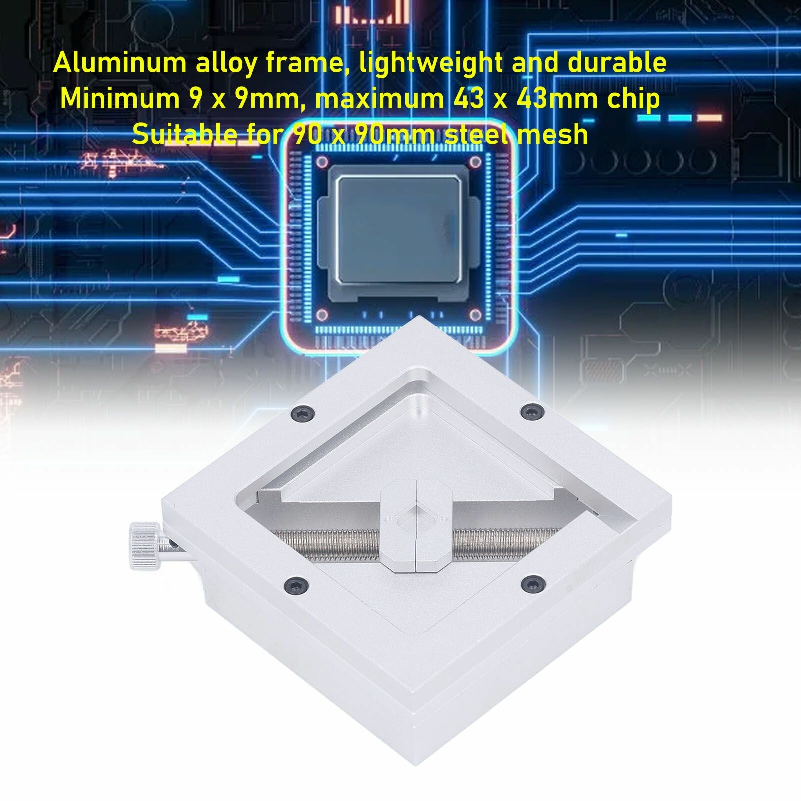Станция для реболлинга BGA, универсальный шаблон для пайки