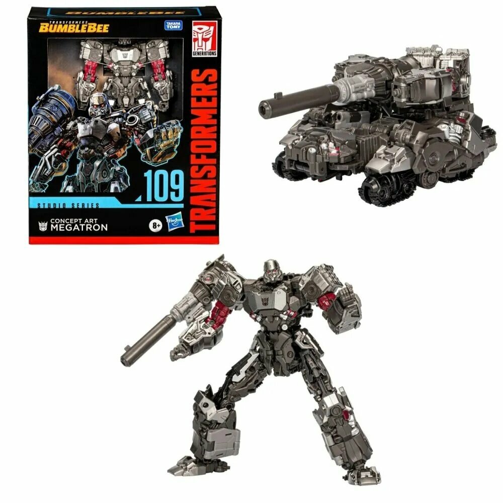 Трансформеры Hasbro Игрушка Studio Series Leader Transformers: Bumblebee SS109 Concept Art Megatron 8.5inch (21.5cm) F8772