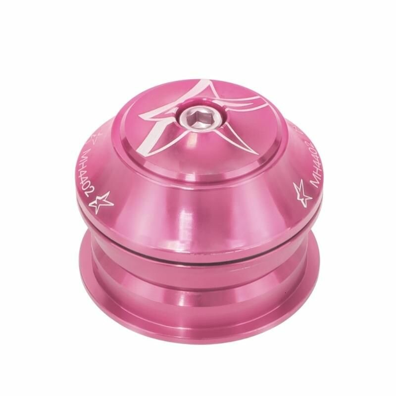 Рулевые колонки для горных велосипедов, точные подшипники, герметичный алюминиевый сплав, Розовый