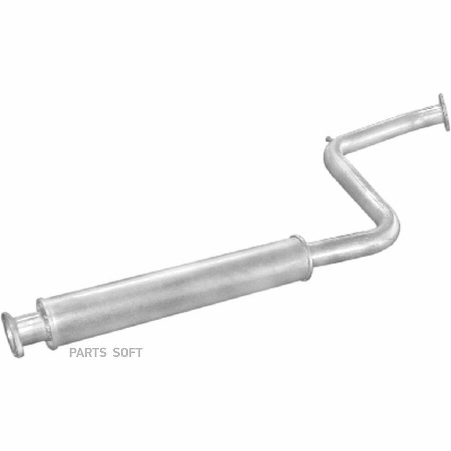 Глушитель сред. часть Mazda 626 91-97 2.0D (Польша) от официального дистрибьютора, EDEX, артикул 12104