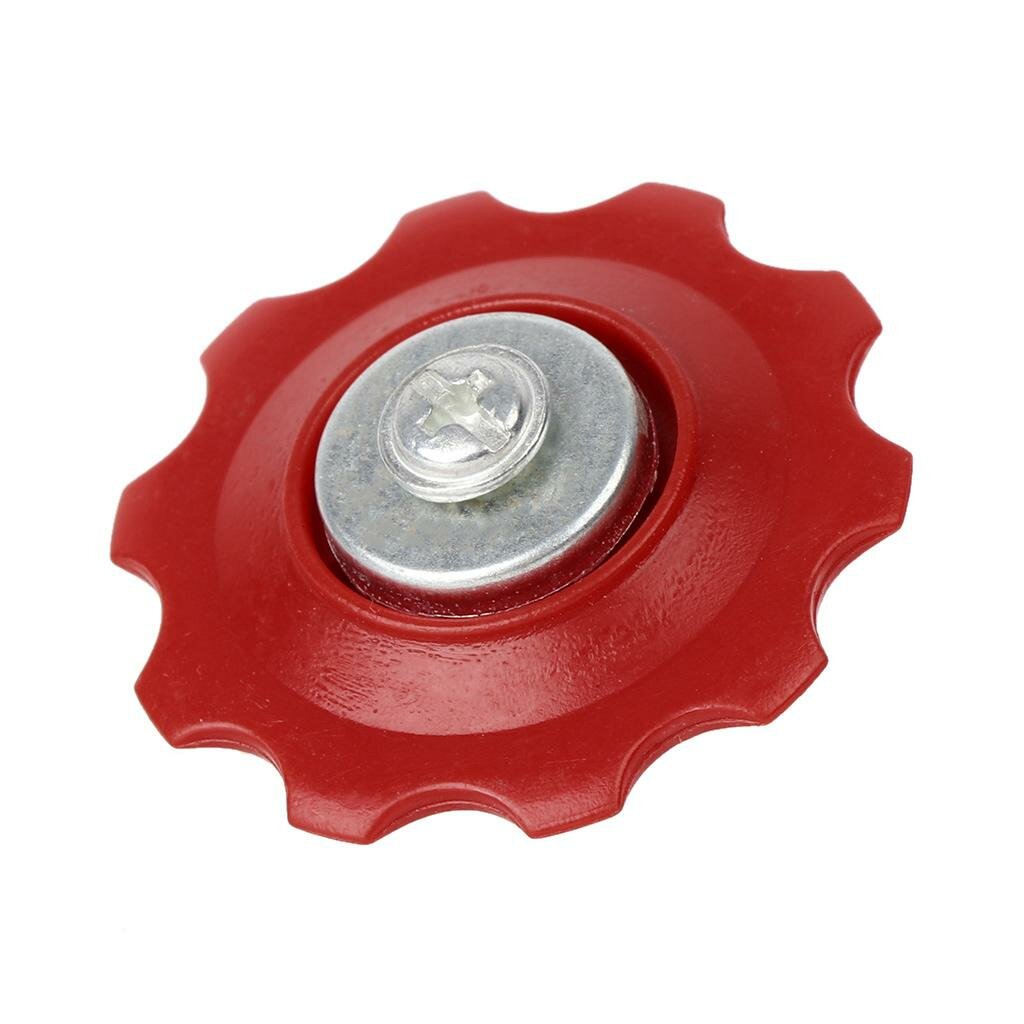 10T задний переключатель колесо роликовая цепь горный велосипед подшипник шкив, красный